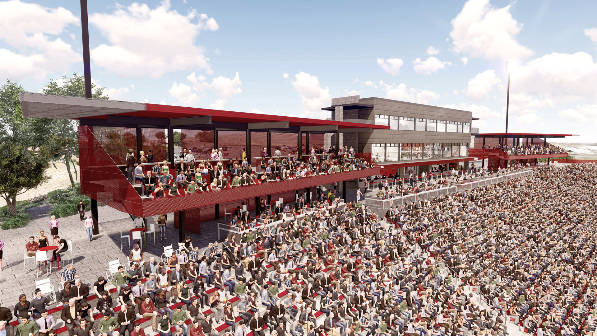 Roos Field Improvements, Eastern Washington University » ALSC Architects