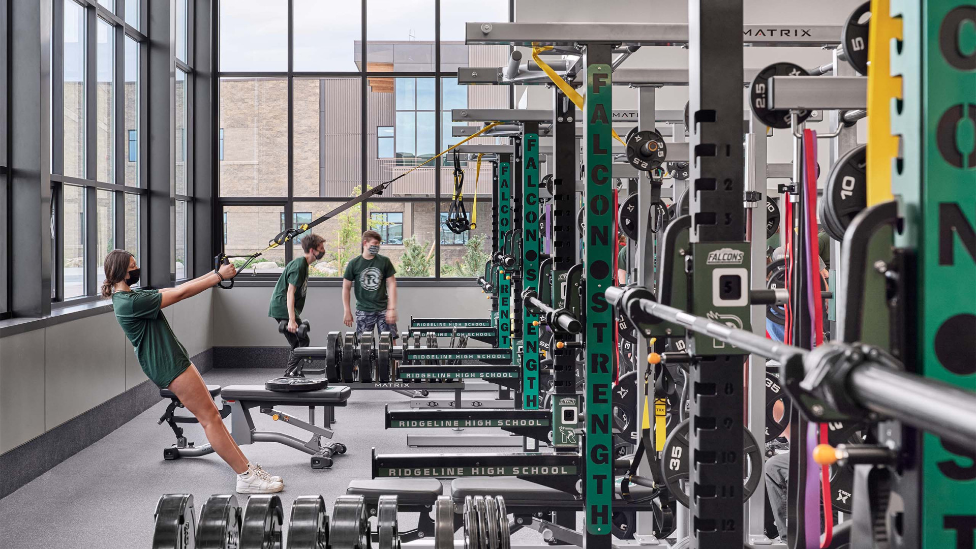 Ridgeline High School » ALSC Architects