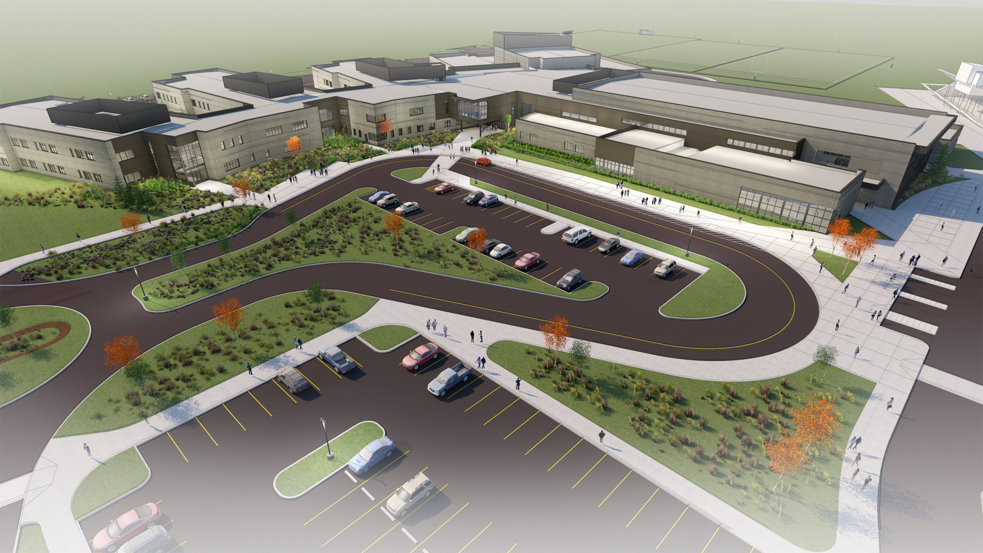 Ridgeline High School » ALSC Architects