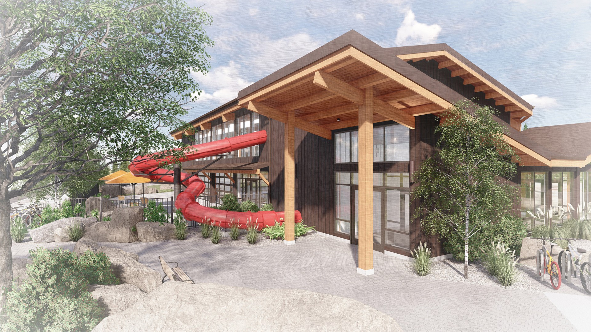 The Cove Family Aquatics Center - Sunriver, Oregon » ALSC Architects