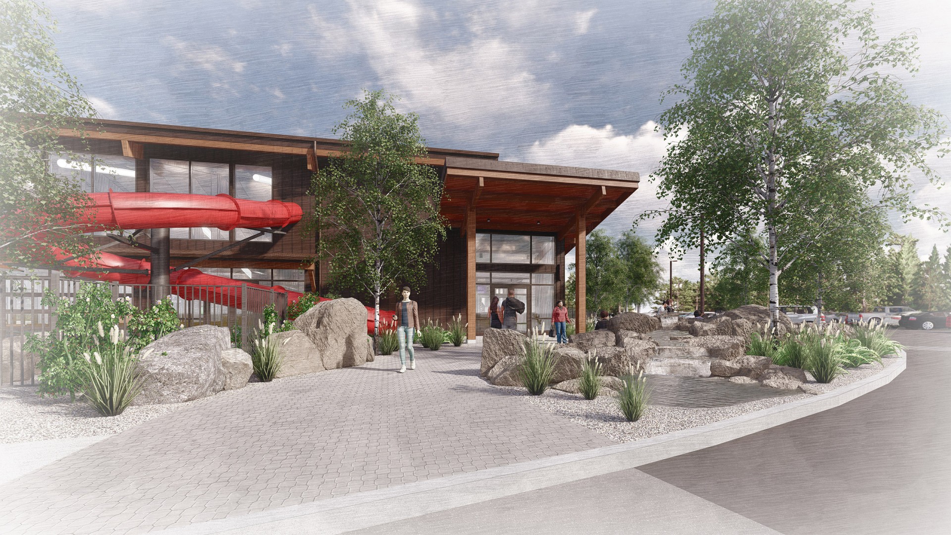 The Cove Family Aquatics Center - Sunriver, Oregon » ALSC Architects