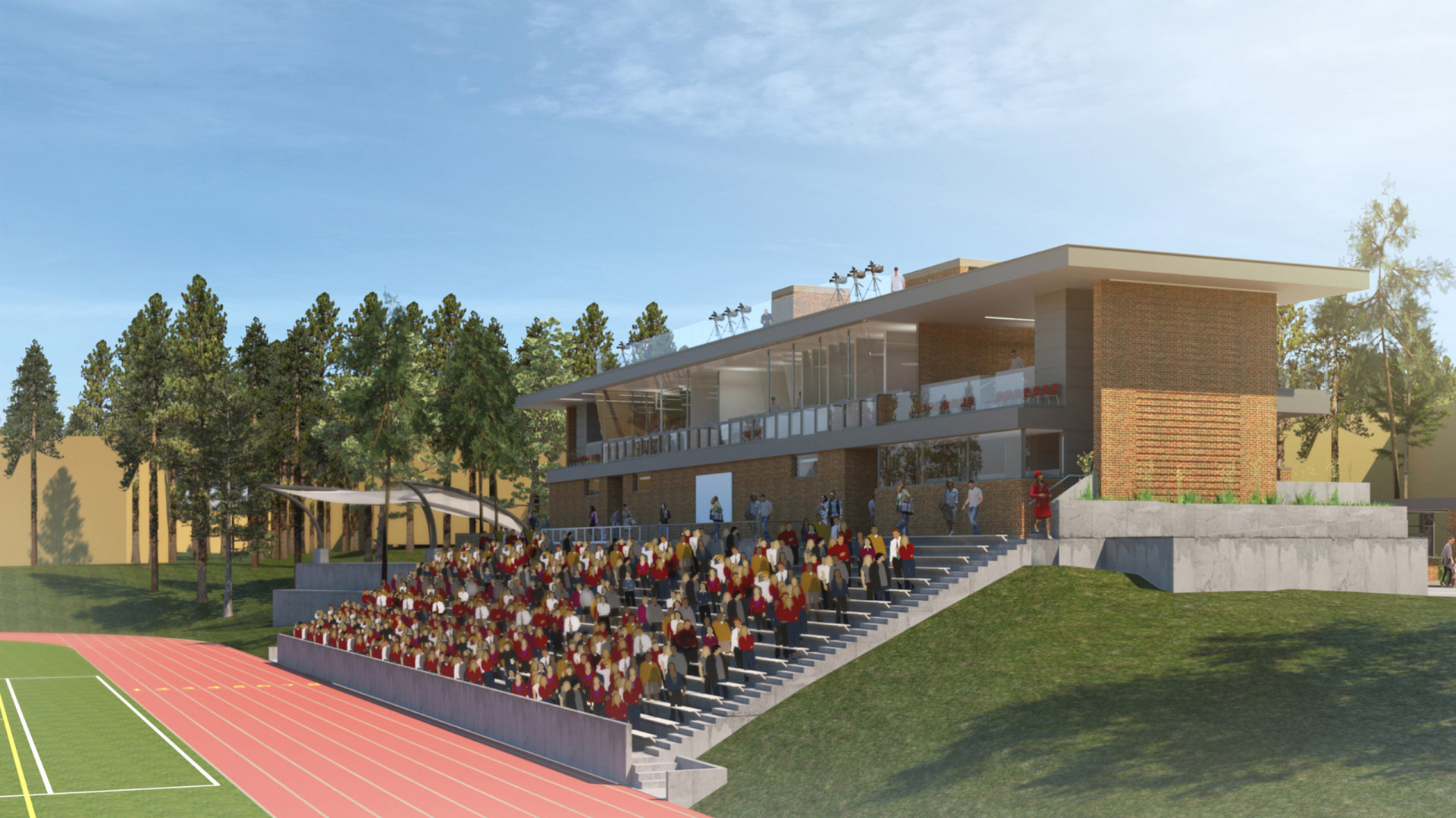 Pine Bowl Stadium Improvements, Whitworth University » ALSC Architects