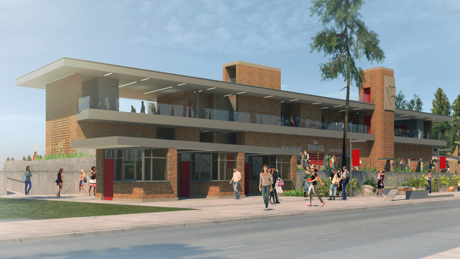 Pine Bowl Stadium Improvements, Whitworth University » ALSC Architects