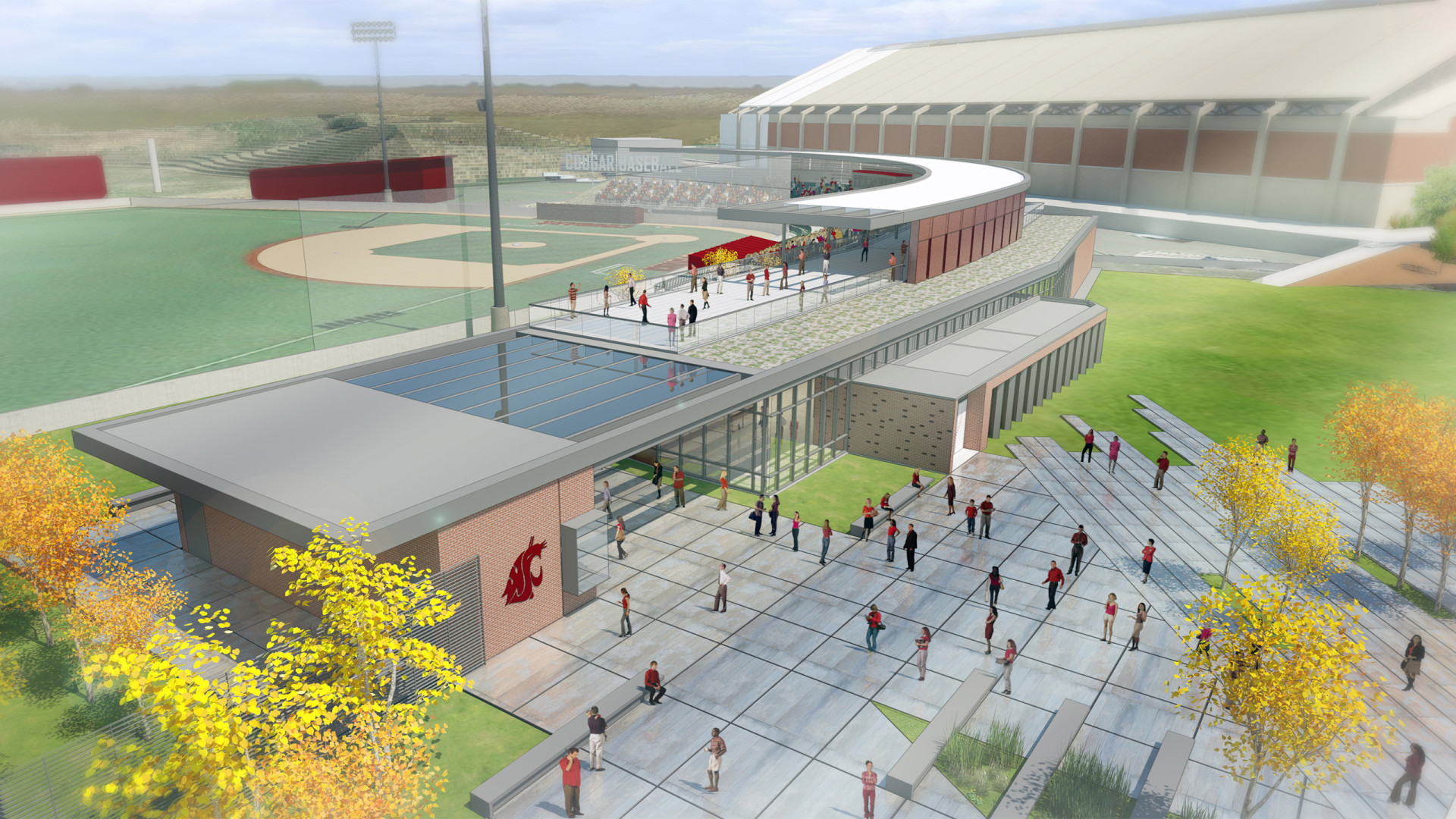 Baseball Stadium Upgrades, Washington State University » ALSC Architects